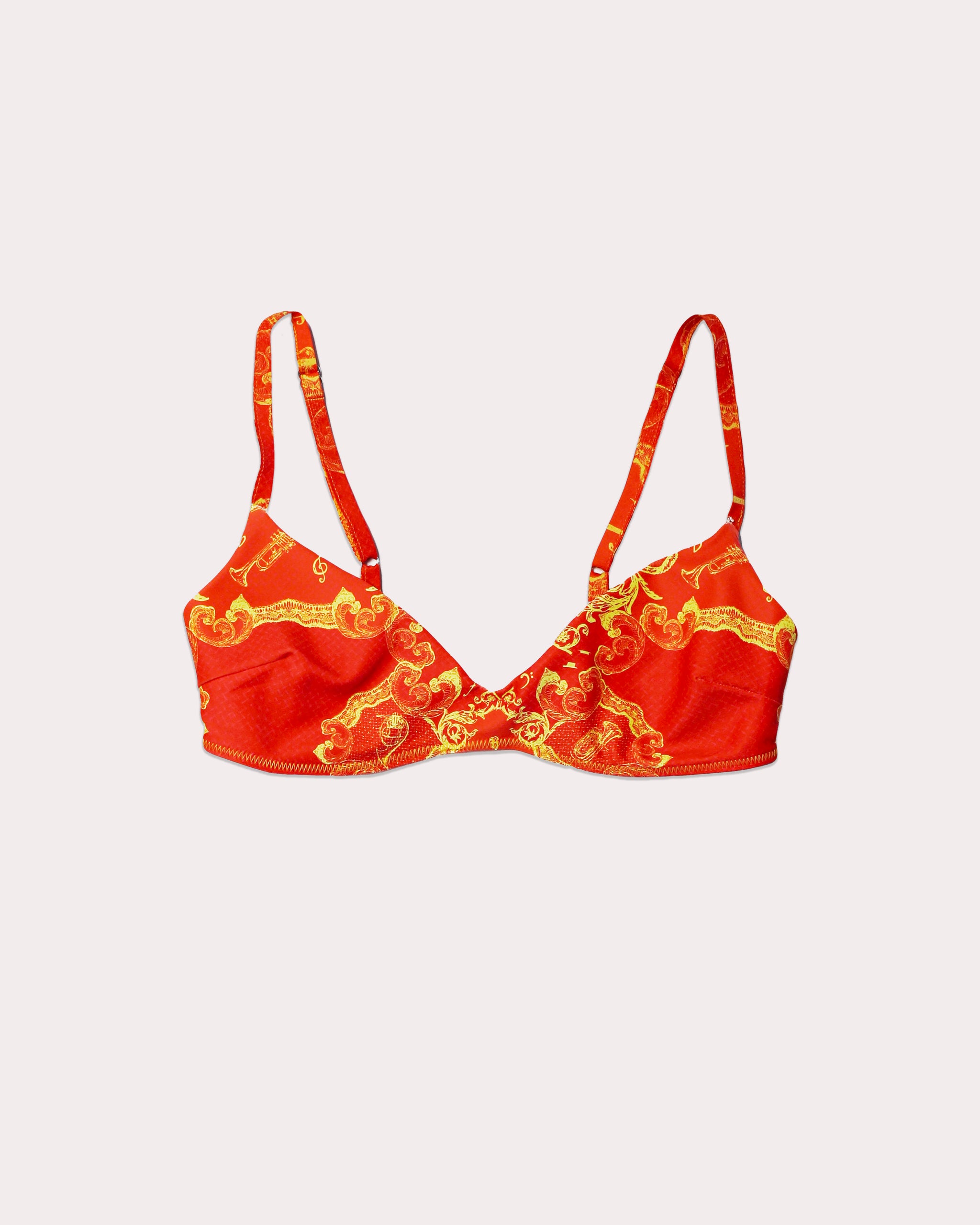 Sherry Ornamental Bikini Top